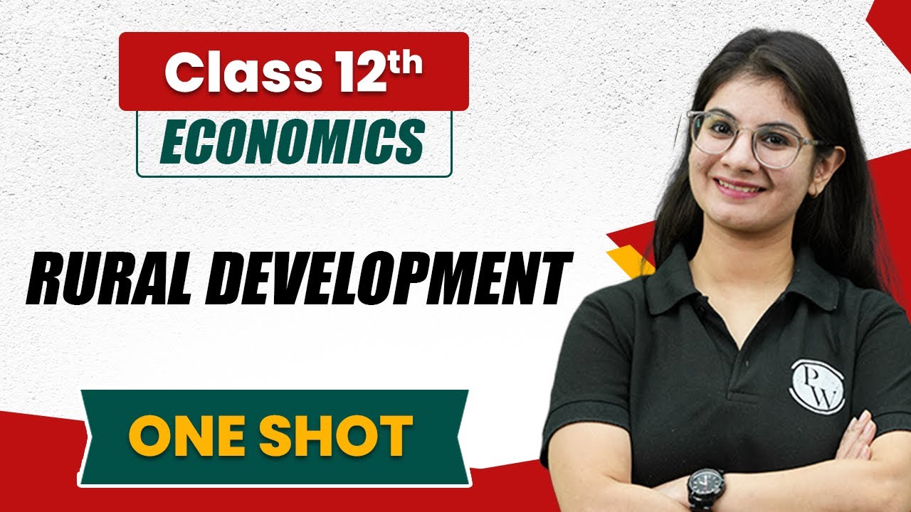 RURAL DEVELOPMENT in One Shot | Indian Economics Class 12th | Commerce ...