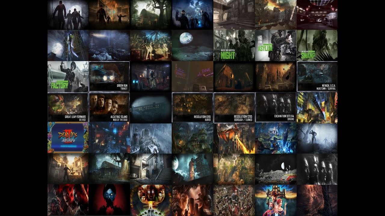 Completing Every Zombies Map in Release Order (Day 1)! Vibing with ...