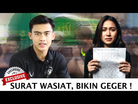 Geger ! pecah tangis azizah salsa saat baca surat wasiat ayah pratama arhan setelah meninggal dunia