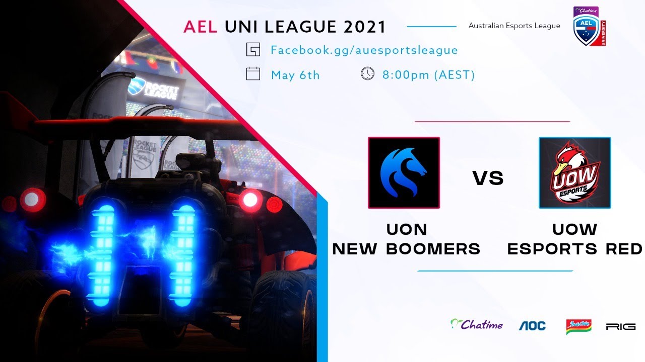 AEL Uni Playoffs R1 Upper Bracket - Rocket League - UoN New Boomers vs ...