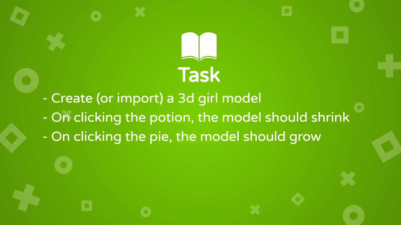 Unity Tips: Make Alice grow or shrink - Scale basics - YouTube