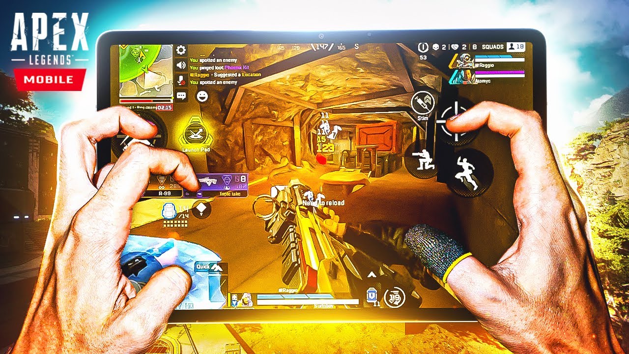 5 Finger Claw Handcam in Apex Legends Mobile - YouTube
