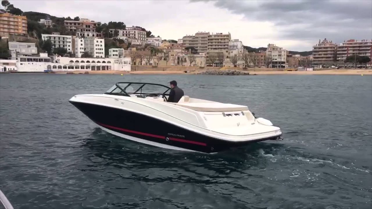 Bayliner VR5 con motor Mercruiser V6 180 HP - YouTube