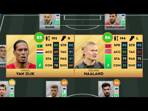 dls 2023 | Upgrade Max Haaland and Van Dijk - YouTube