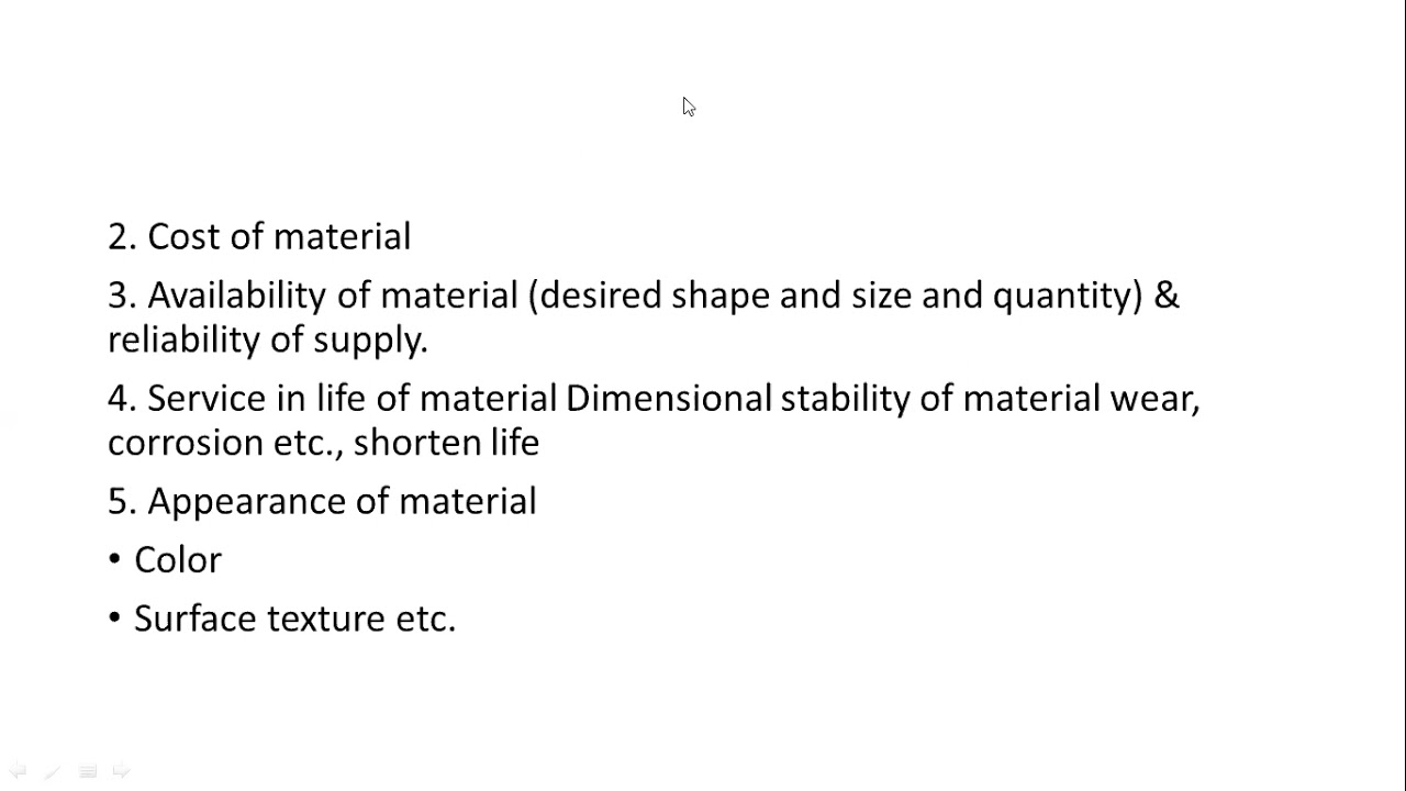 lecture 2 - Materials classification - part 5 - YouTube