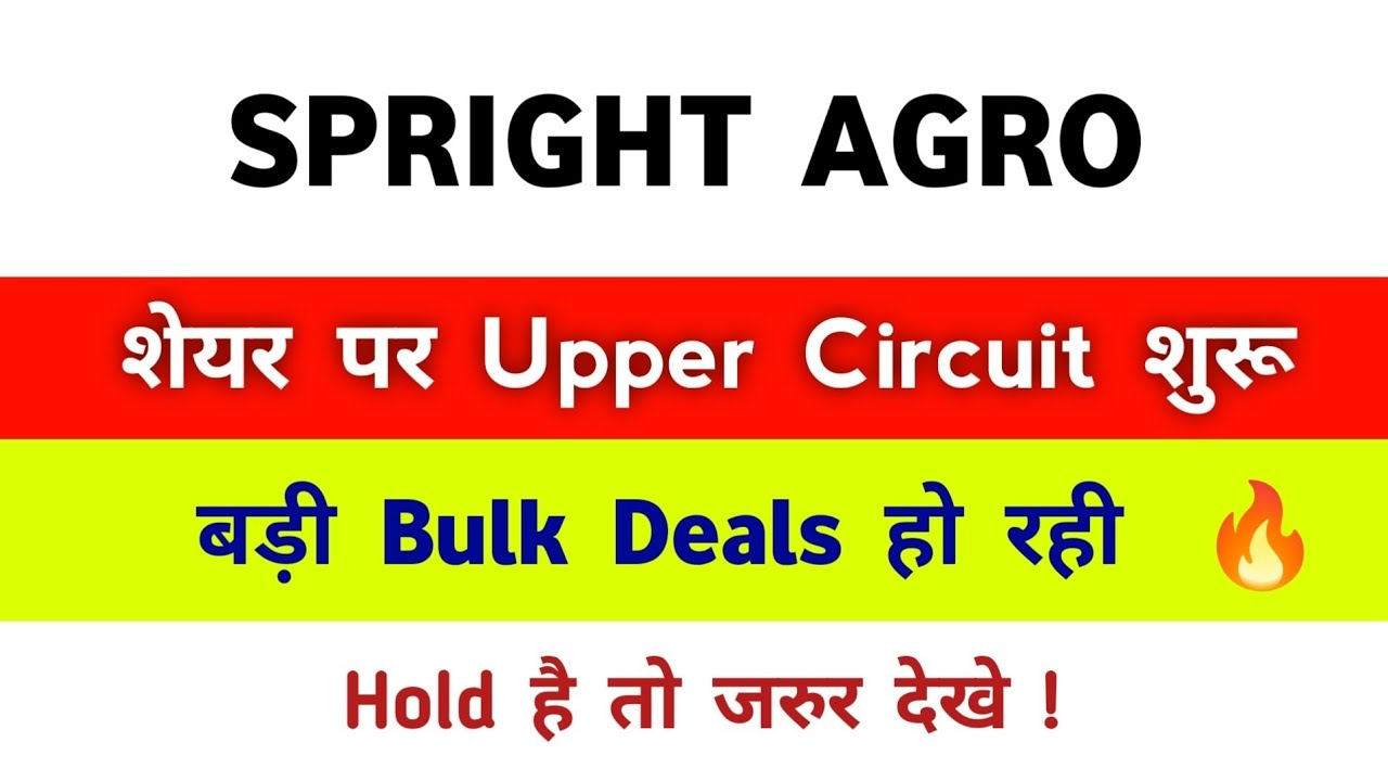 Spright Agro Share Latest News | Spright Agro Share | Spright Agro ...