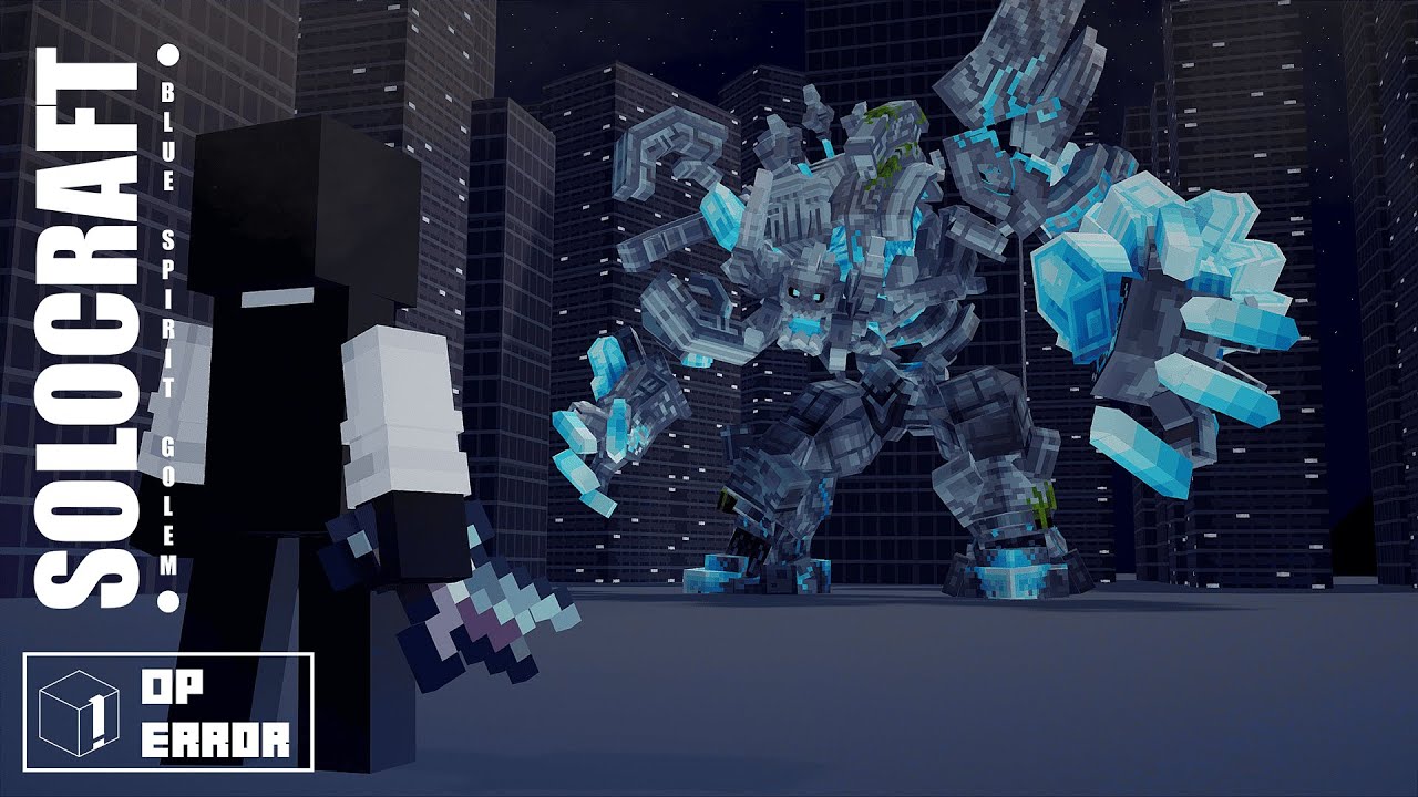 SoloCraft: Golems!!! [Mythicmobs x Modelengine] #minecraft #sololeveling - YouTube