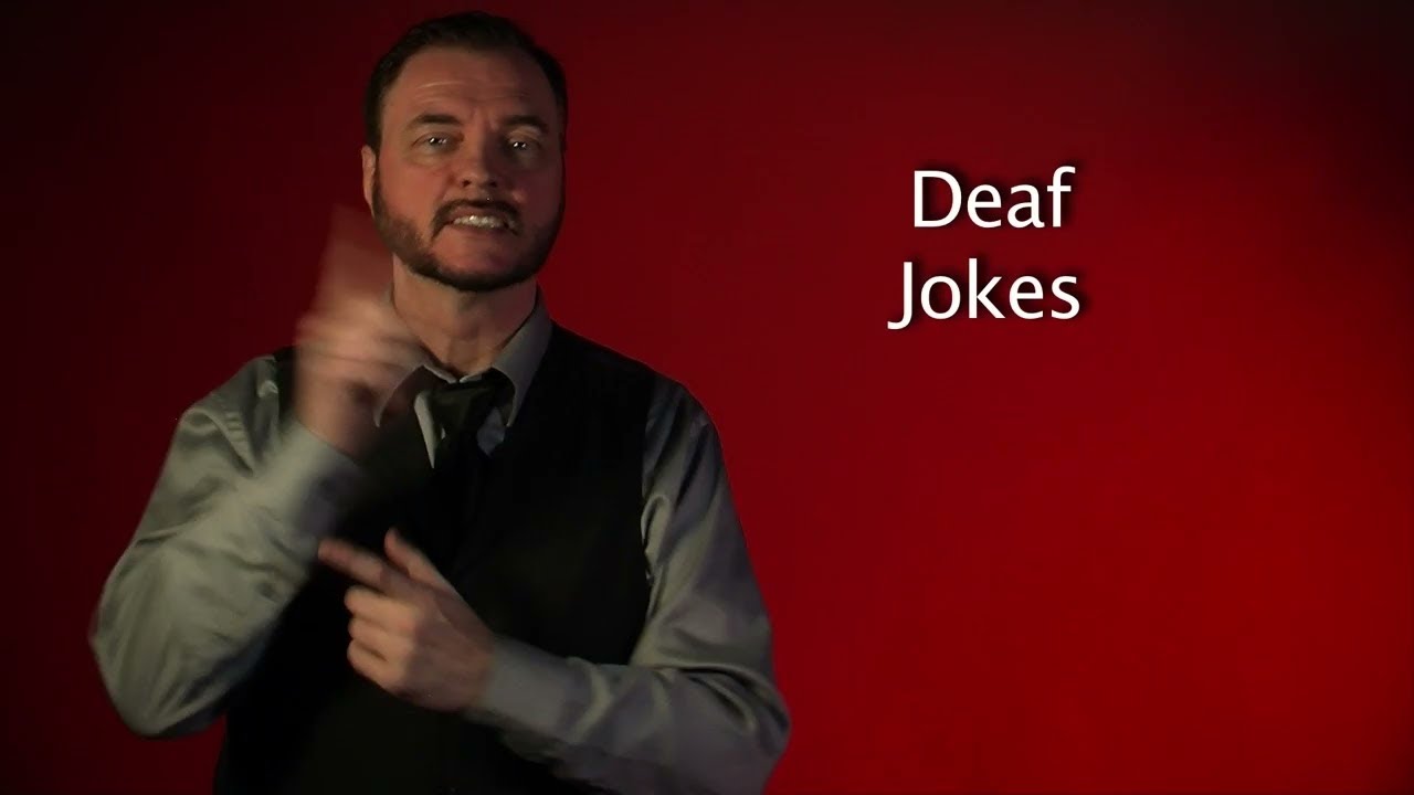 FunSigns, Deaf Jokes and Receptive Practice - YouTube