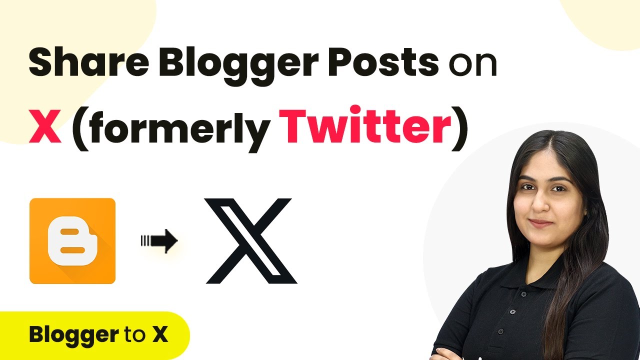 How to Share Blogger Posts on X (formerly Twitter) - YouTube