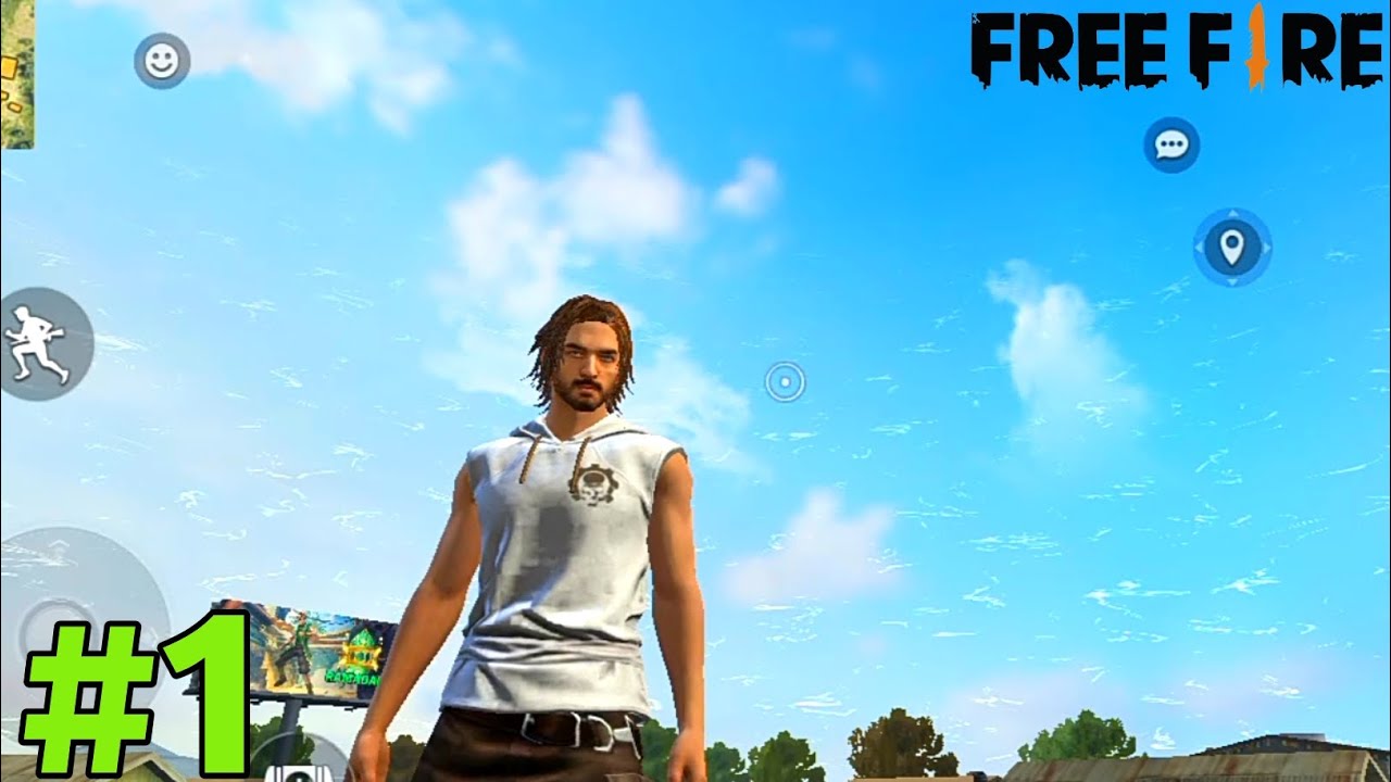 FREE FIRE BATTLEGROUND GAMEPLAY #1 - YouTube