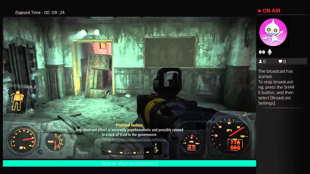 Fallout 4 exploring swamp and glowing sea - YouTube