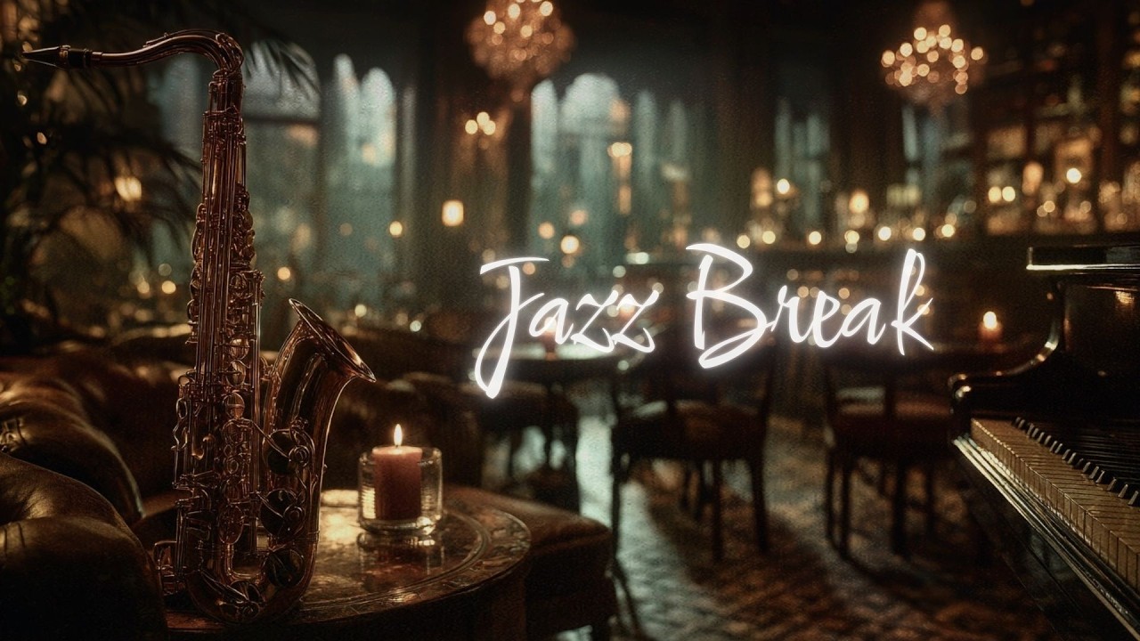 1950s Jazz Bar 🎷 Smooth Saxophone & Piano (Late Night Jazz Break) - YouTube
