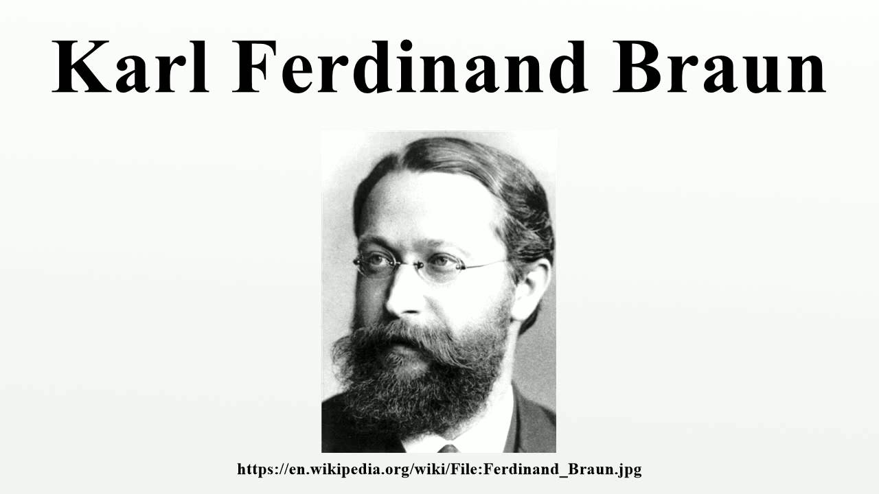 Karl Ferdinand Braun - YouTube
