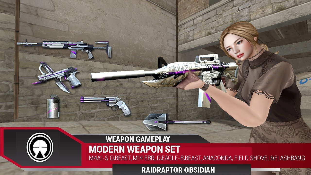 Modern Weapon Set Garnet Lotto (Gameplay) || CrossFire Philippines ...