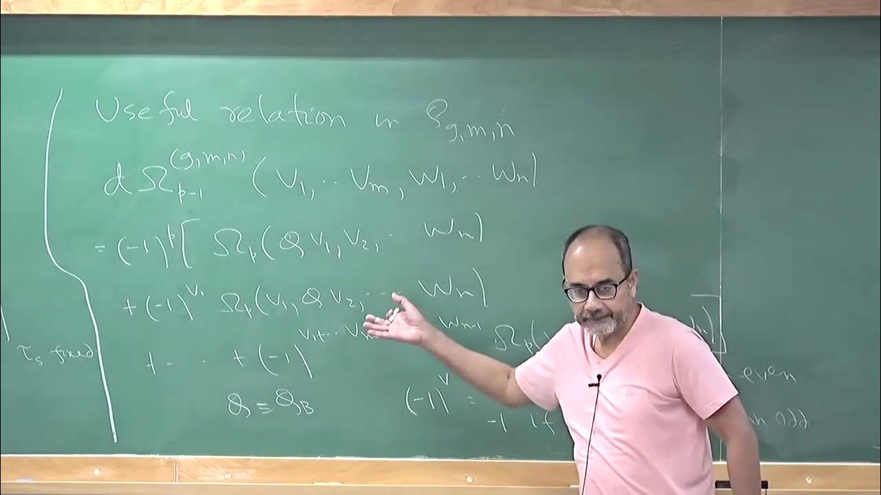 Lecture 13 String theory 2: Fermionic strings by Ashoke sen (2025-03-06) - YouTube