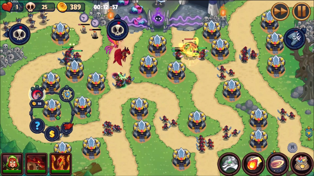 Realm Defense World 1 Endless Mode 15 Minutes+ All Barracks!! - YouTube