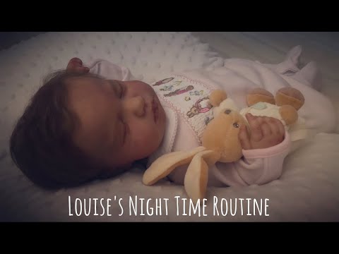 Reborn Roleplay| Reborn Night Time Routine With Baby Louise🧸 Reborn ...