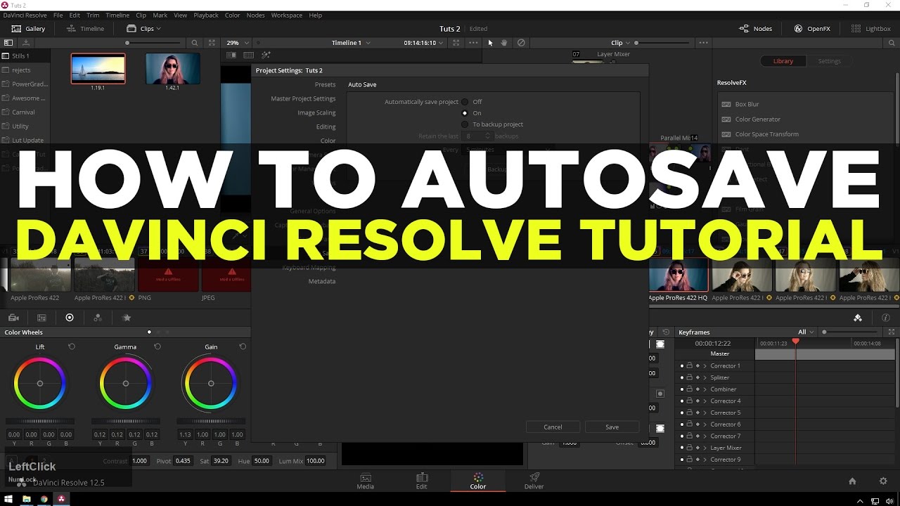 How To Enable Autosave In Davinci Resolve Davinci Resolve Quick Tip how-to-enable-autosave-in-davinci-resolve-davinci-resolve-quick-tip