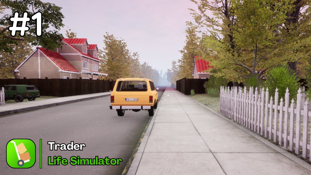 The First Day! | Trader Life Simulator #1 Gameplay - YouTube
