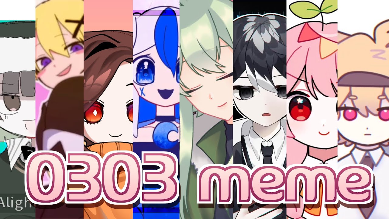 0303 meme collabo (漬田しば, 호롤로, 。です, Hitch, 파리공, 봄나싹, EN) - YouTube