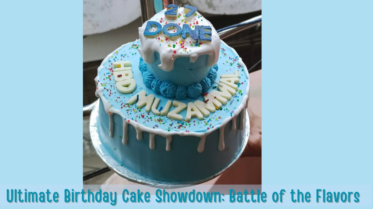 How to Make the Perfect Birthday Cake Step by Step Tutorial | Fun and ...