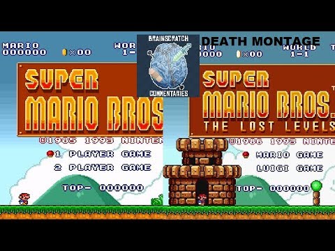 BSC Highlights: Super Mario All Stars SMB 1 + 2 Death Montage - YouTube