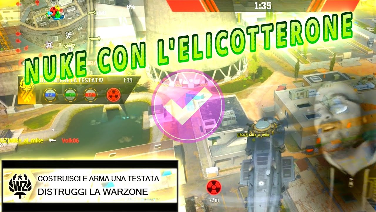 NUKE con *L'ELICOTTERONE* !!SUPER-META #nuke #warzone - YouTube