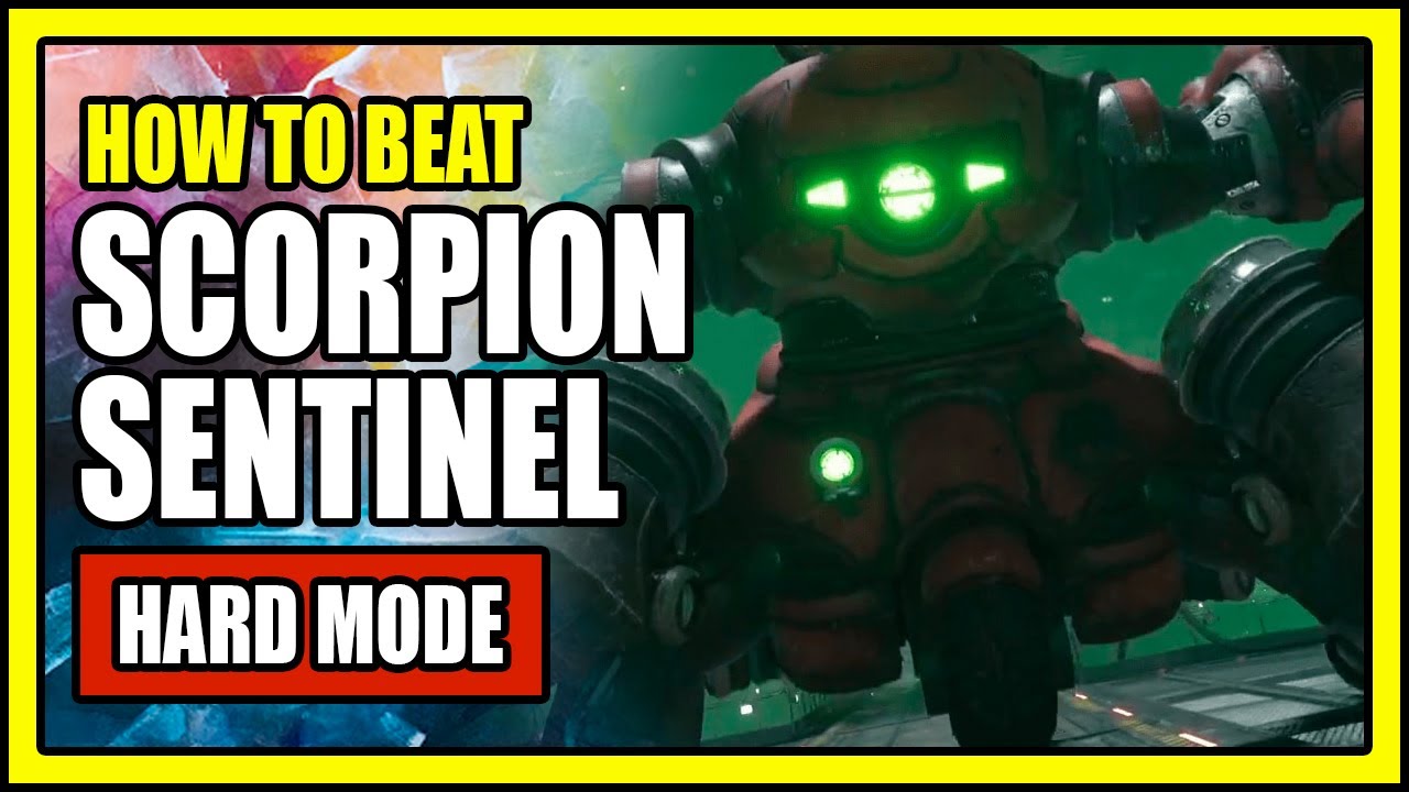 FINAL FANTASY VII REMAKE: Scorpion Sentinel Hard Mode Guide - YouTube