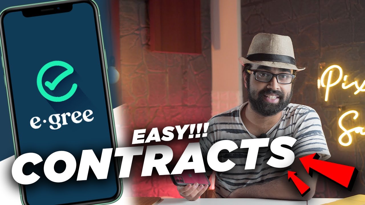 Make Super-Easy Freelance Contracts!!! || e-gree App || Make Contracts ...