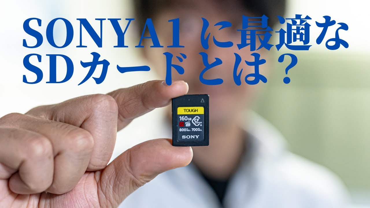 Sony α1 で使用する最適なSDカードは？ How do you find the proper memory card for Sony ...