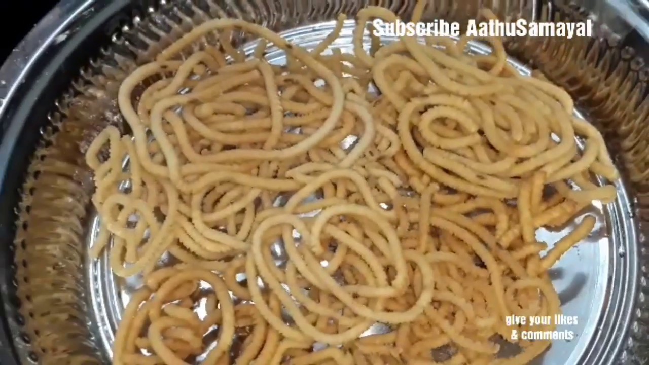 thenkuzal murukku recipe | Murukku recipe | தேன்குழல் செய்வது எப்படி ...
