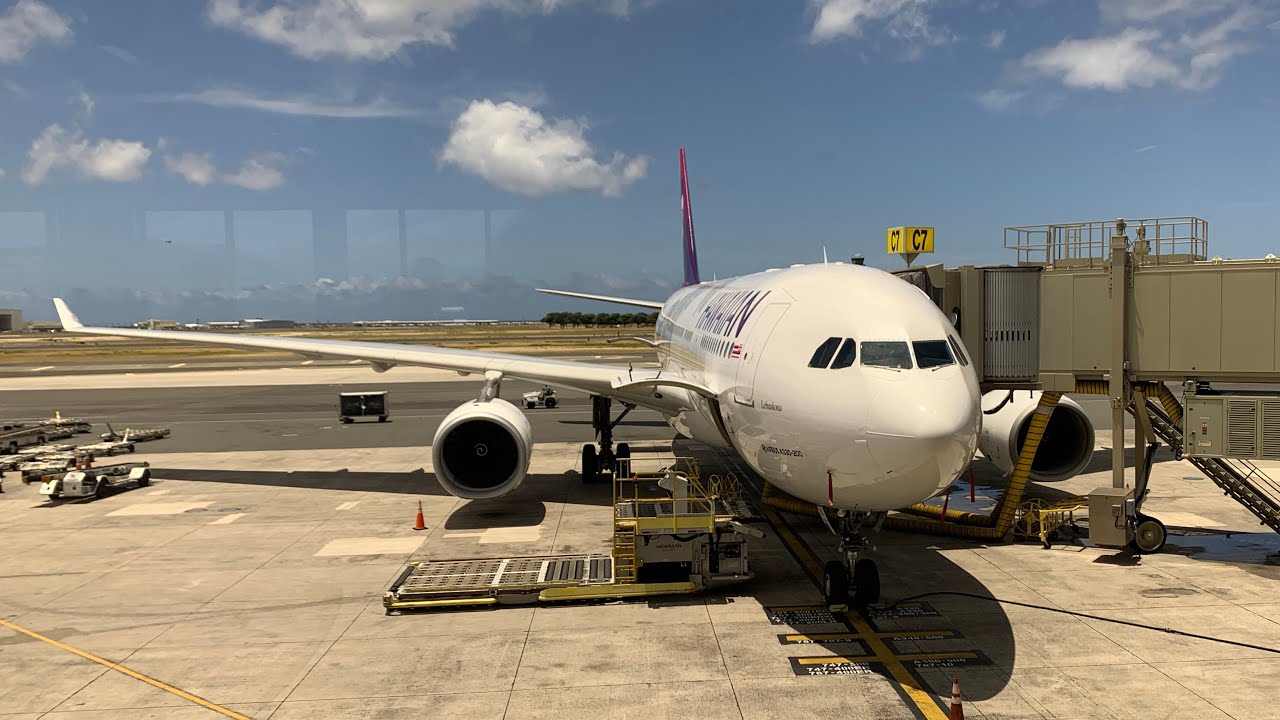 HAL Flight 863 from Honolulu-Tokyo Takeoff - YouTube