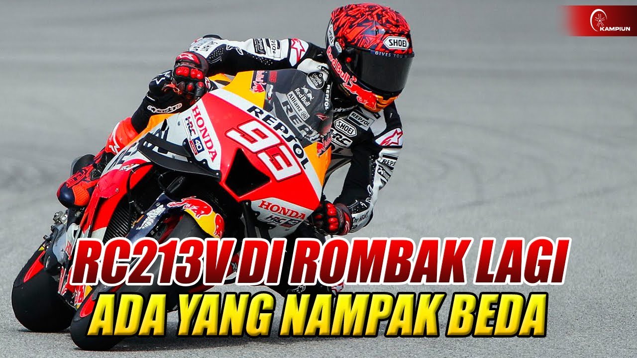 BARU SAJA SELESAI!! BOS HONDA ROMBAK MOTOR MARQUEZ🤔RC213V KHUSUS ...