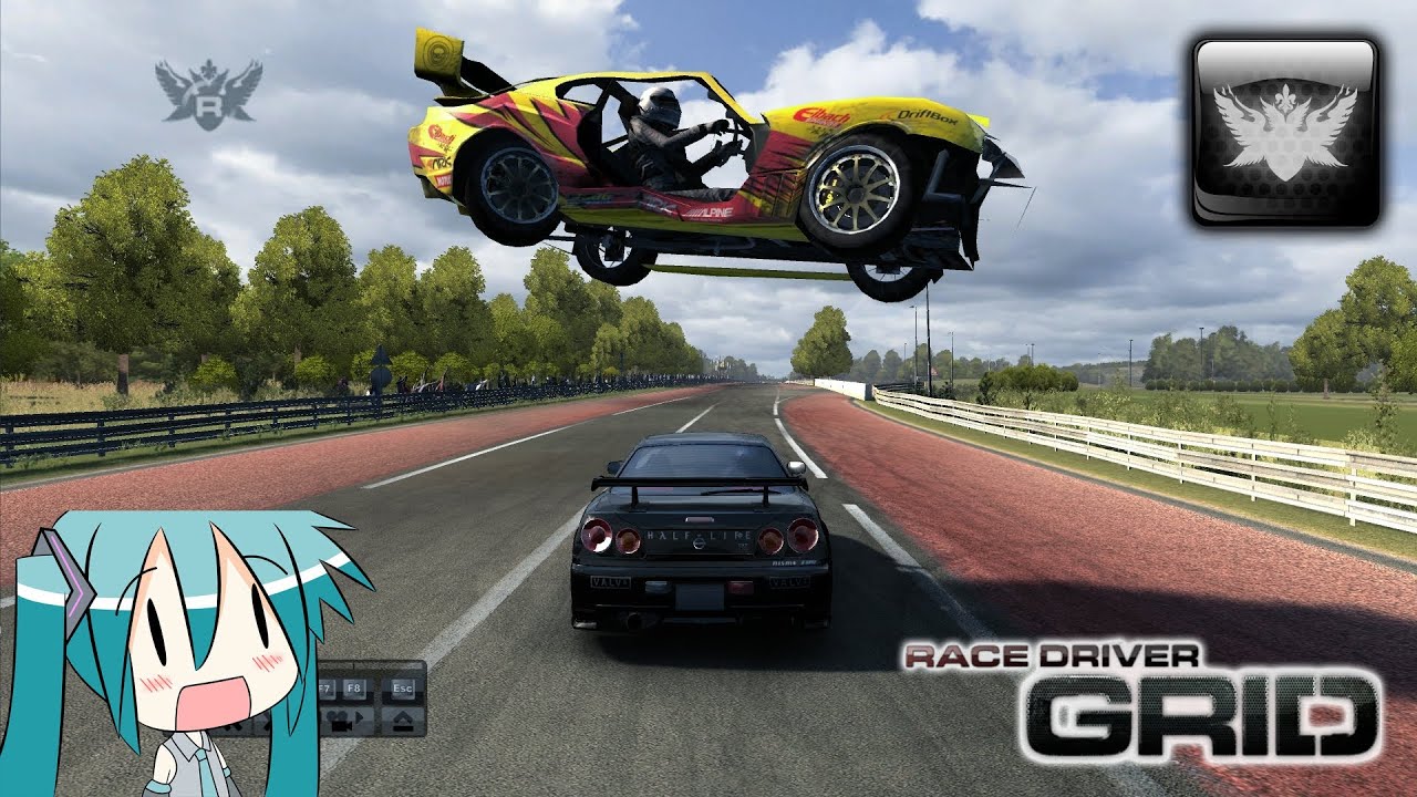 Race Driver GRID Repulsor Field Fun - YouTube