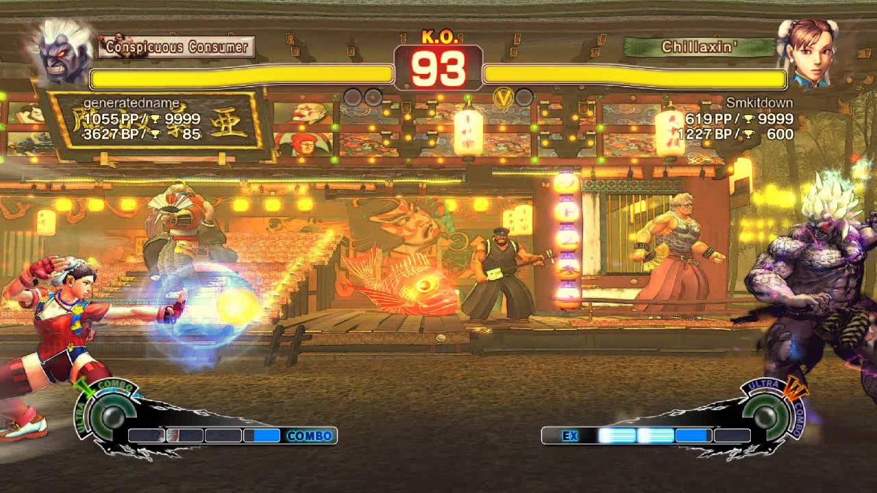 Ultra Street Fighter IV battle: Oni vs Chun-Li - YouTube