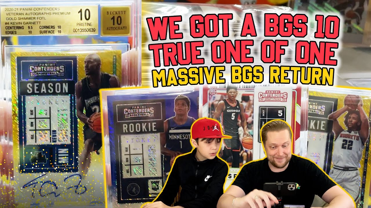 BGS 10 One of One Gold Shimmer! | BGS Grading Submission Return ...