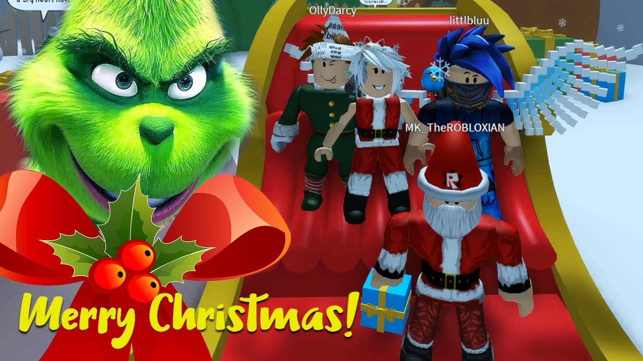 Grinch In Roblox and How We Saved Christmas! - The Grinch Obby! 🎄 - YouTube
