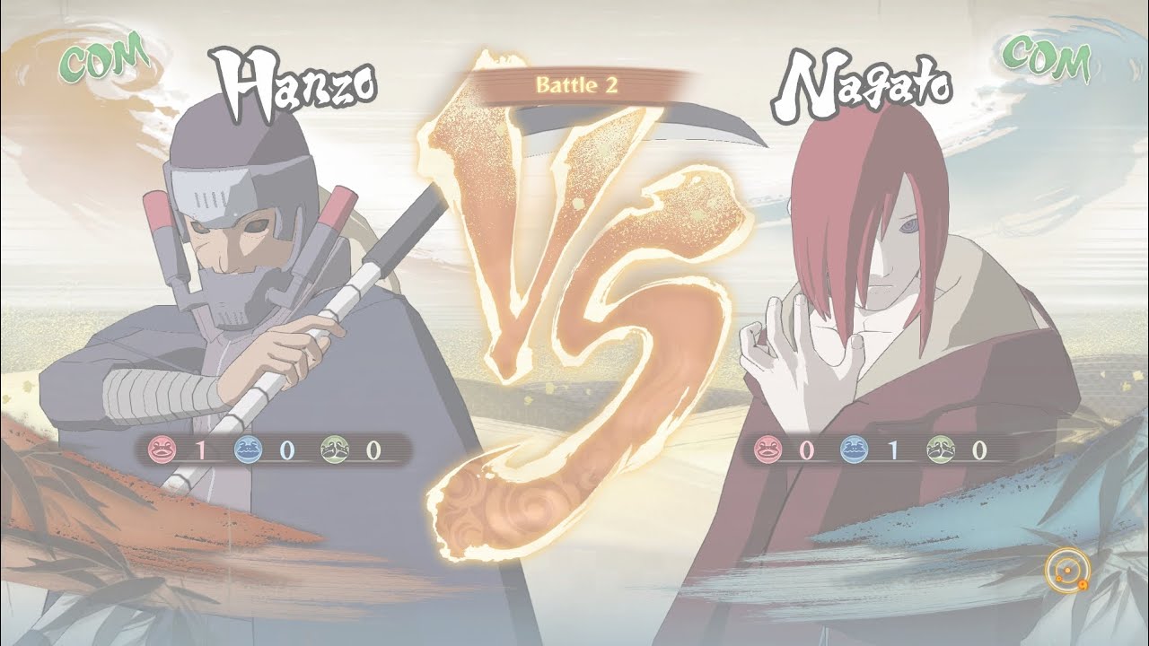 Hanzo VS Nagato!!! - YouTube