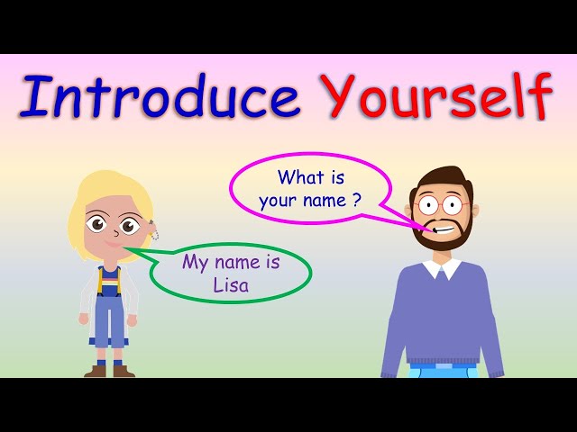 Introduce Yourself Cartoon