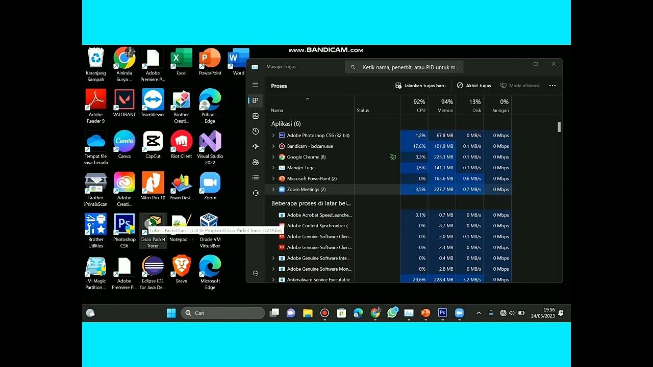 TUGAS IMPLEMENTASI PROSES TASK MANAGER - YouTube