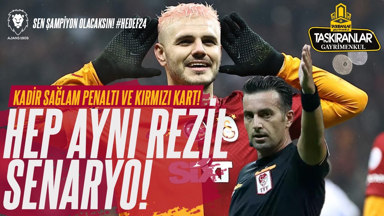 KADIKÖY'DE HEP AYNI SENARYO | Kadir Sağlam Kırmızı - Penaltı Fenerbahçe ...