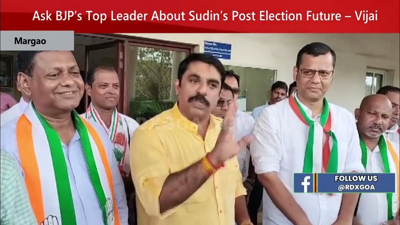 Ask Bjps Top Leader About Sudins Post Election Future Vijai Youtube