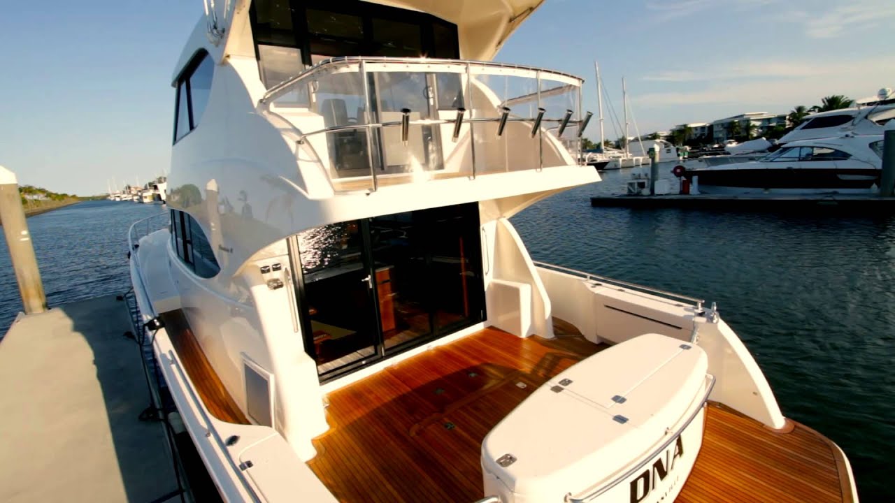 Maritimo 48 Offshore Boat - YouTube