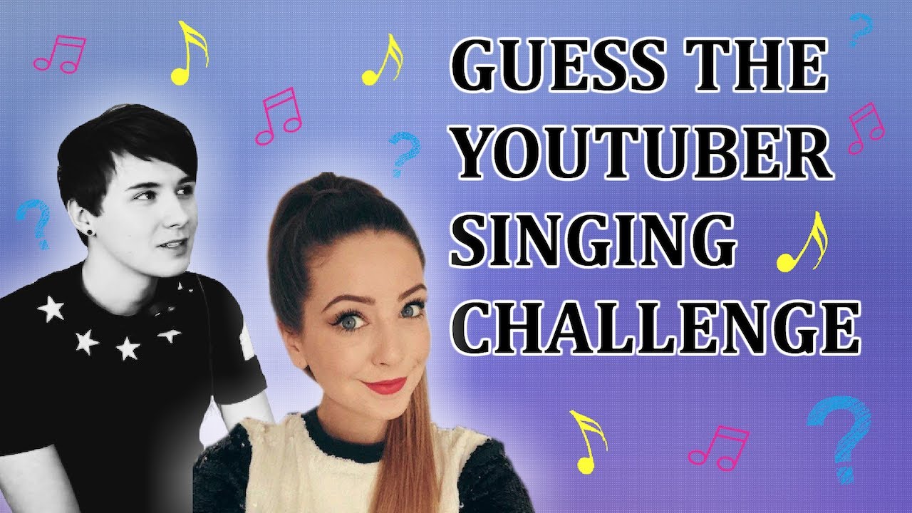 GUESS THE YOUTUBER SINGING CHALLENGE | YOUGUESS - YouTube