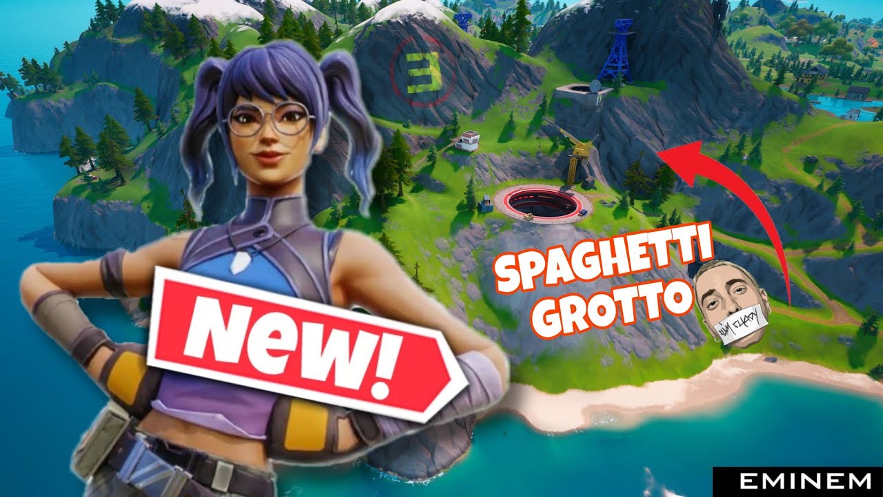 Je DÉCOUVRE "Spaghetti Grotto" Sur FORTNITE CHAPITRE 2 : REMIX (Ft ...