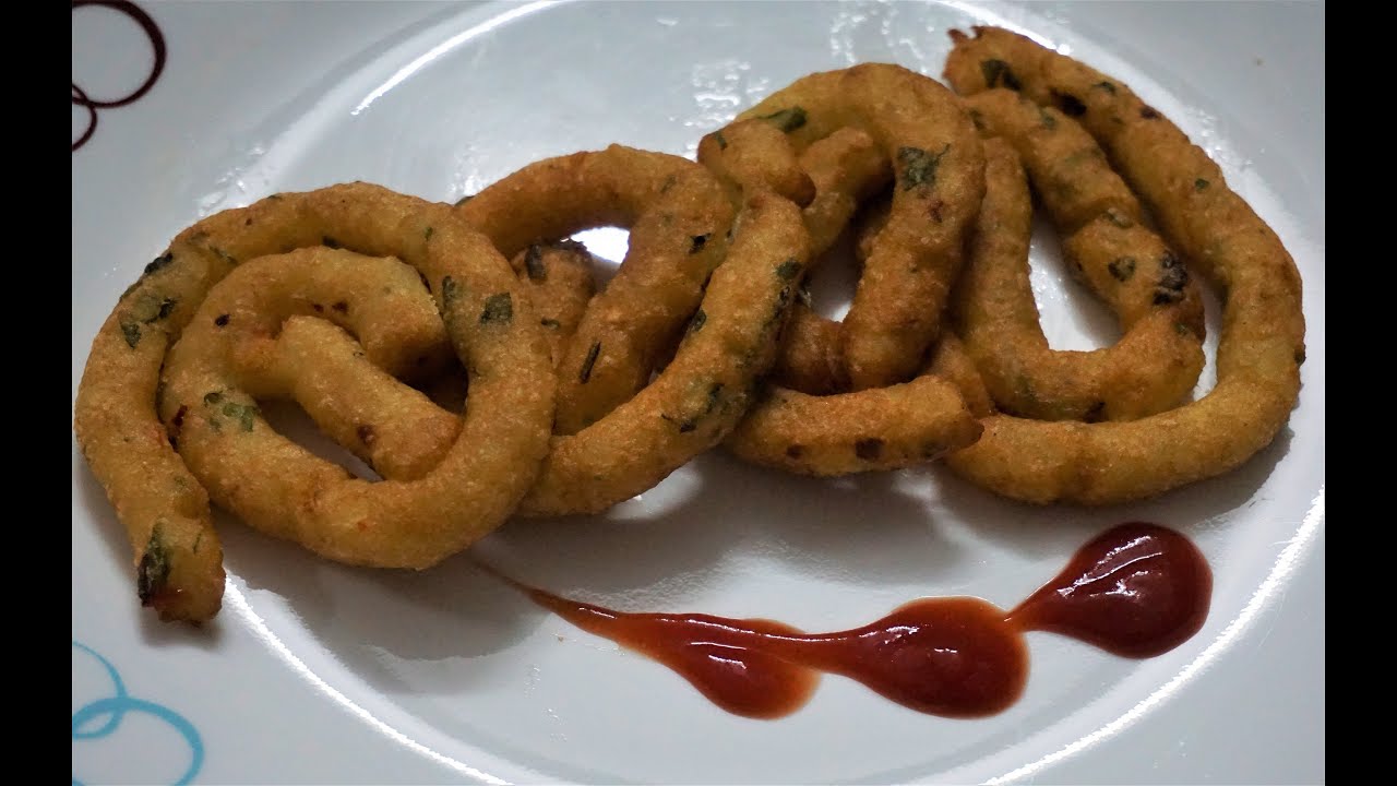 aloo ki namkeen jalebi | a tasty snack - YouTube