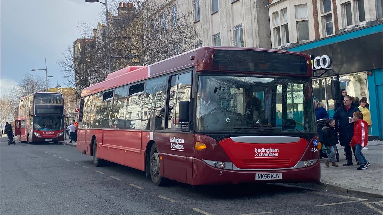 Journey On Hedingham Route 4 | Scania N230UB Omnicity | 464 (NK56KJV ...