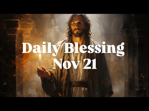 Daily Blessing (Nov 21)....Fr. Mathew Vayalamannil.....#christians ...