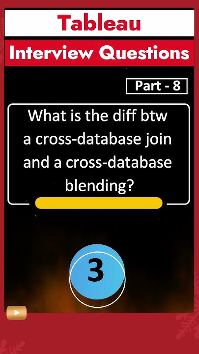 Part 8 - Tableau Interview Questions | Most asked Interview Questions - YouTube