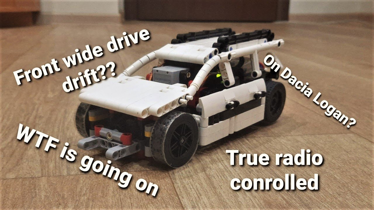 [WIP] Front wide driven LEGO drift??? - YouTube